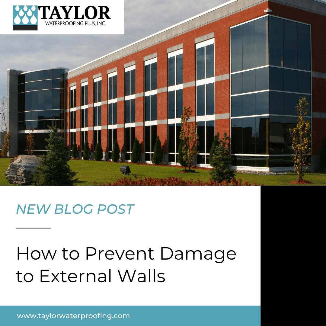 How to Prevent Damage to External Walls - Taylor Waterproofing